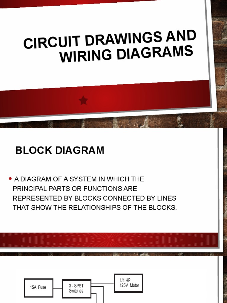 Circuit Drawings and Wiring Diagrams | PDF