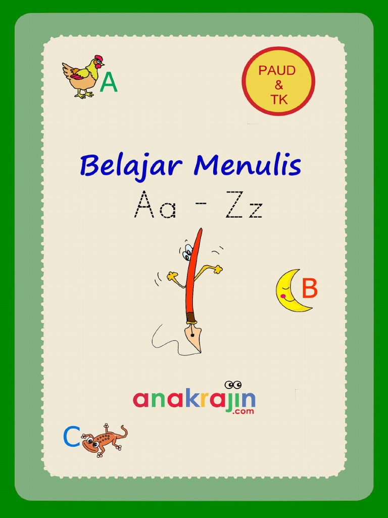 Buku Belajar Menulis Alfabet | PDF