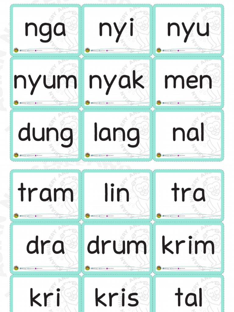 Kartu Suku Kata Vol.3 | PDF