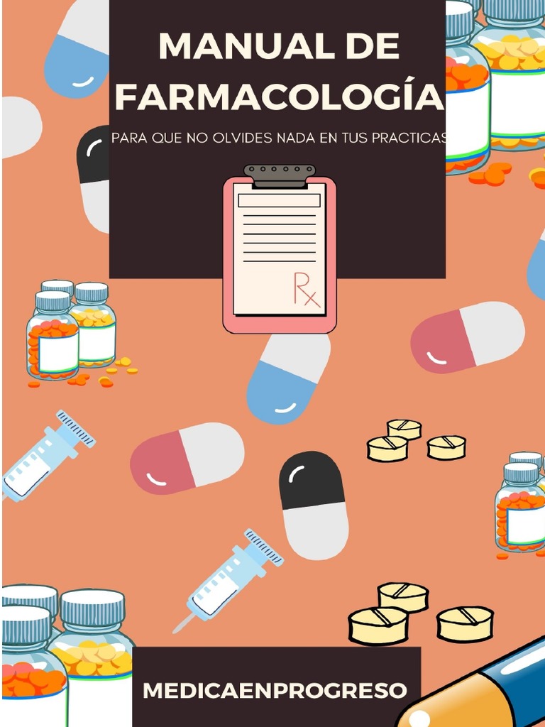 MANUAL DE FARMACOLOGIA Gratis | PDF | Medicamentos con receta | Farmacología
