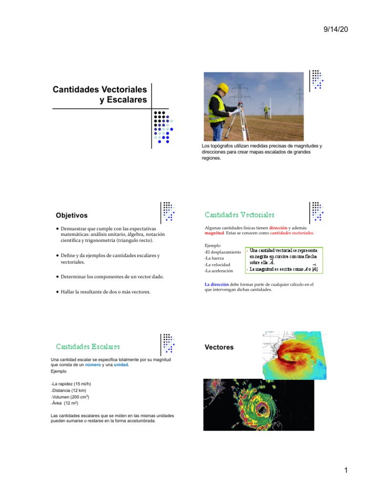 Vectores Pdf Pdf Vector Euclidiano Velocidad