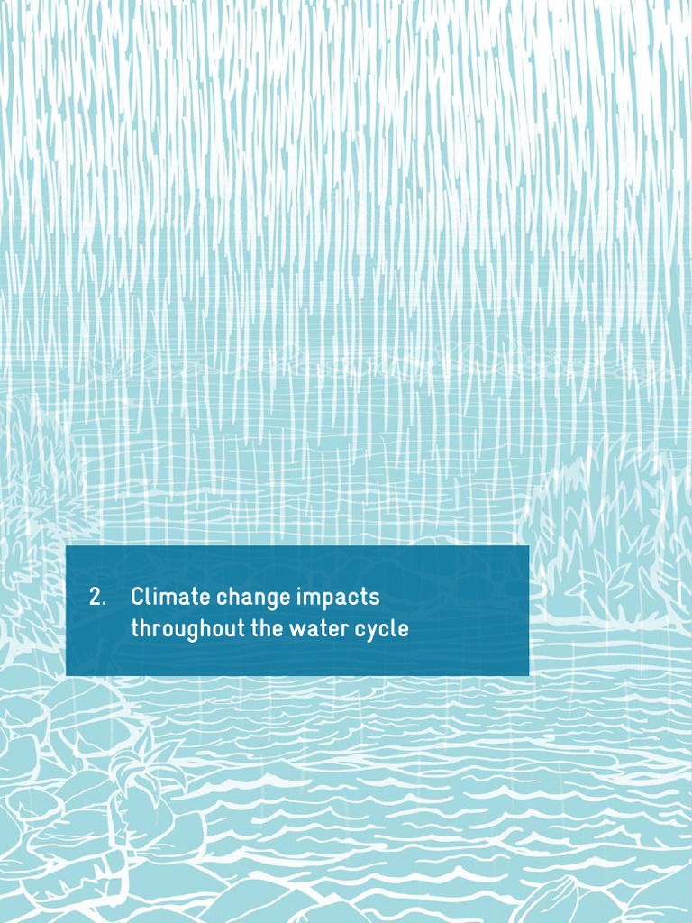Climate Change Impacts Throughout The Water Cycle | PDF | Water ...