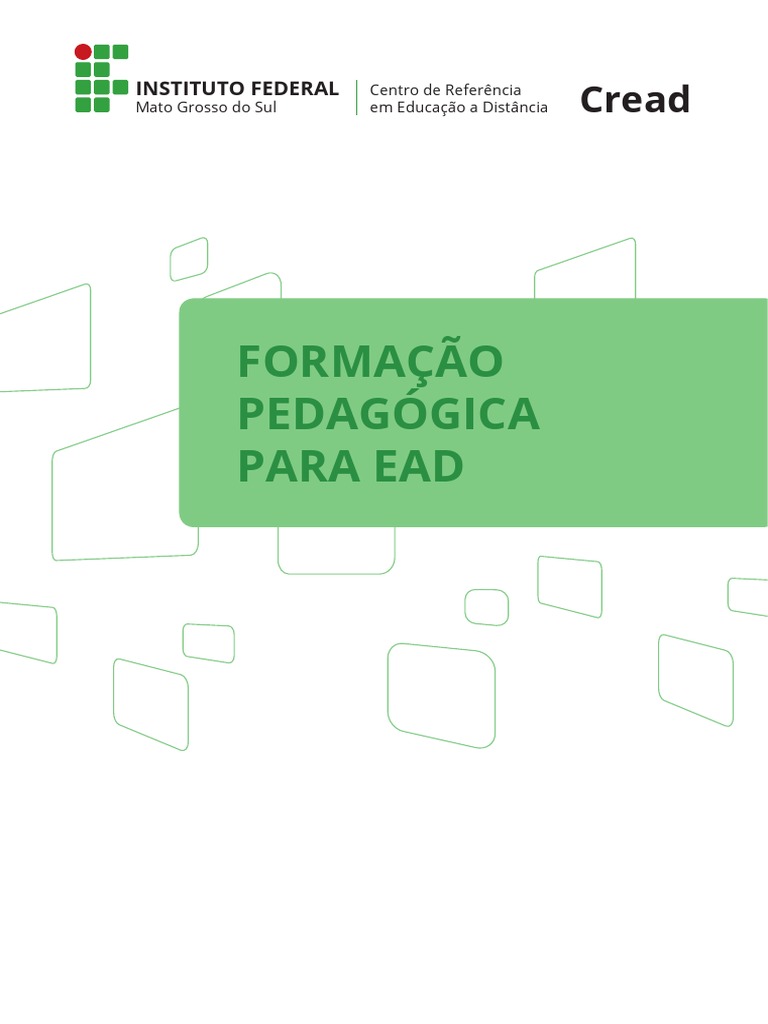 Apostila Formacao Pedagogica EaD | PDF | Educação à distância ...