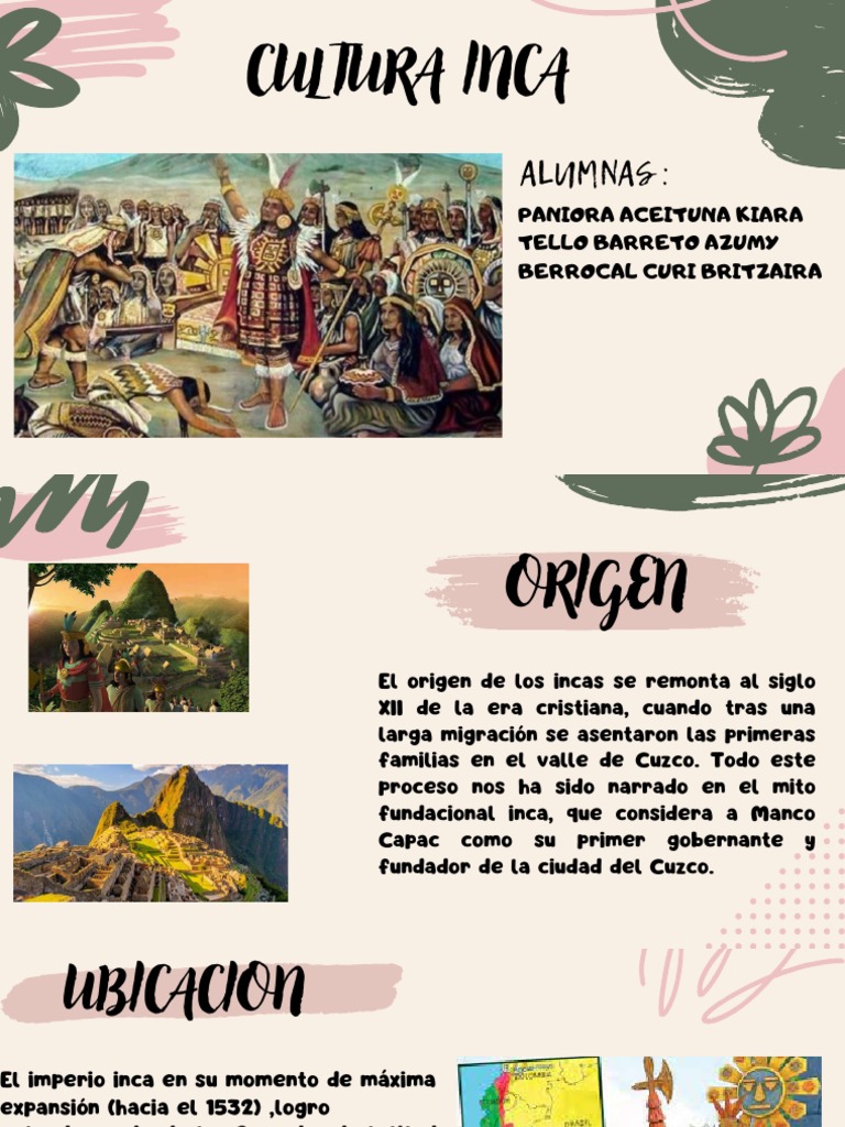 Arte-Cultura Inca | PDF | Imperio Inca