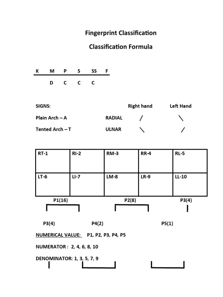 Fingerprint Classification | PDF | Fingerprint | Hand