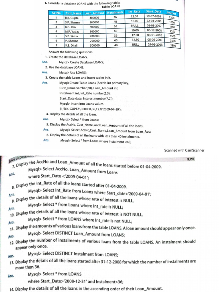 Mysql Practicals Pdf 