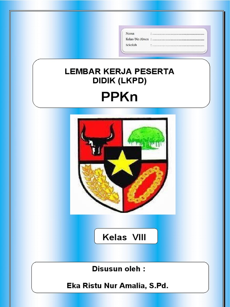 LKPD PPKN Viii | PDF | Kajian Bahasa Asing