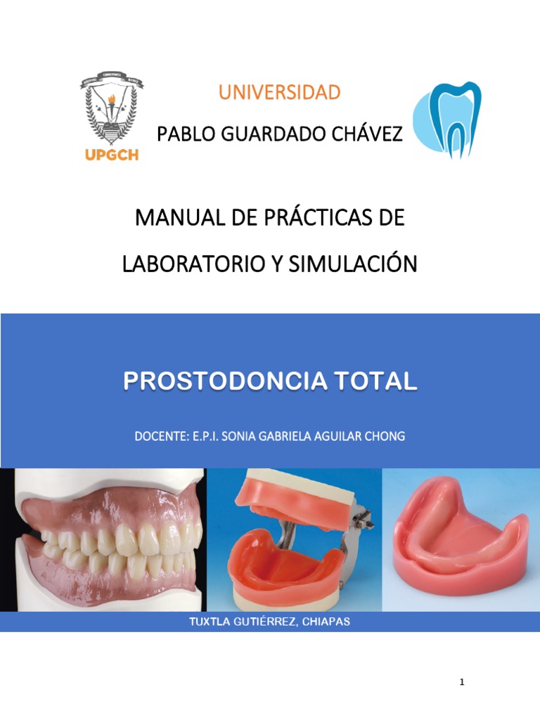 6a1 Manual de Prostodoncia Total | PDF | Ramas de Odontología