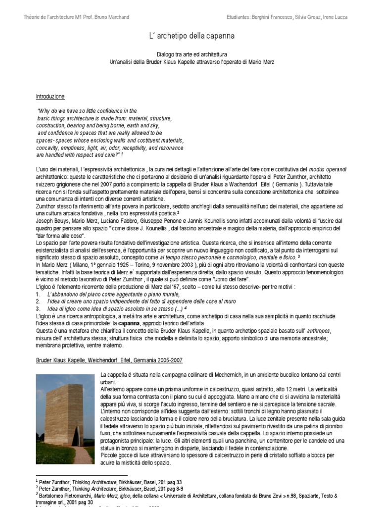 Theorie de L'architecture | PDF