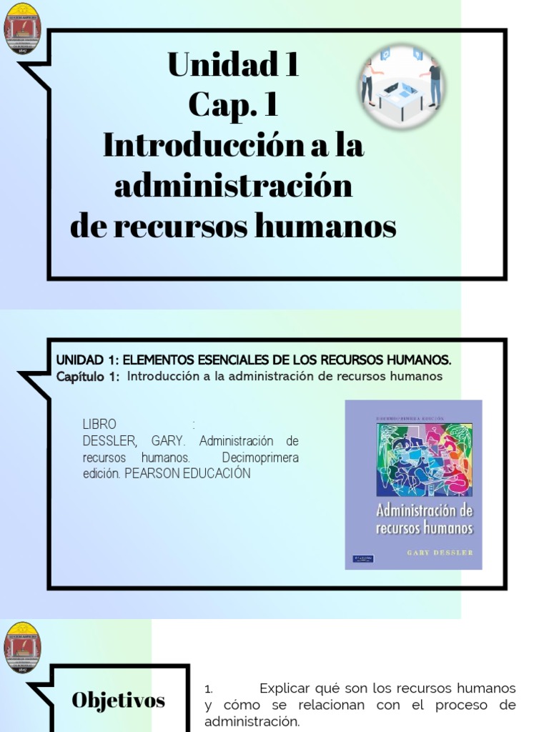 Tema 1 Cap 1 Introducción a la administración de recursos humanos | PDF | Gestión de recursos ...