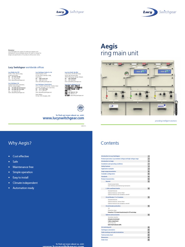 Ring Main Unit-Annexure3 | PDF | Switch | Electrical Substation
