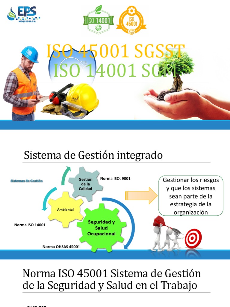 ISO 45001 y 14001: Gestión Integrada | PDF | Riesgo