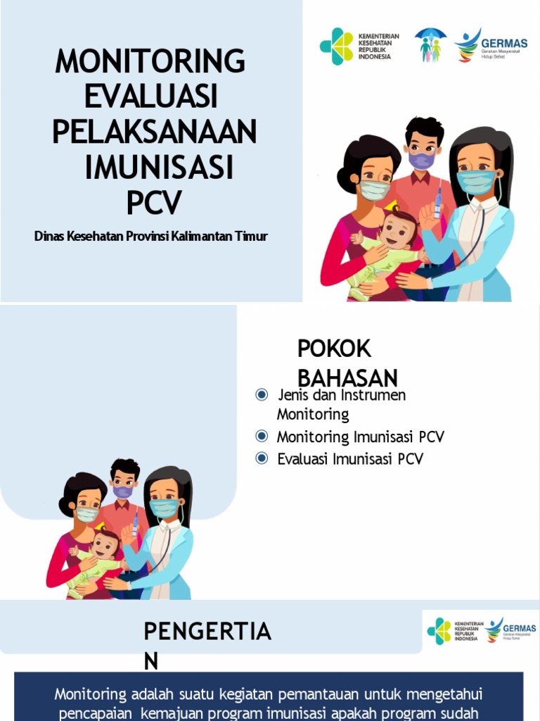 Monitoring Dan Evaluasi Imunisasi PCV | PDF