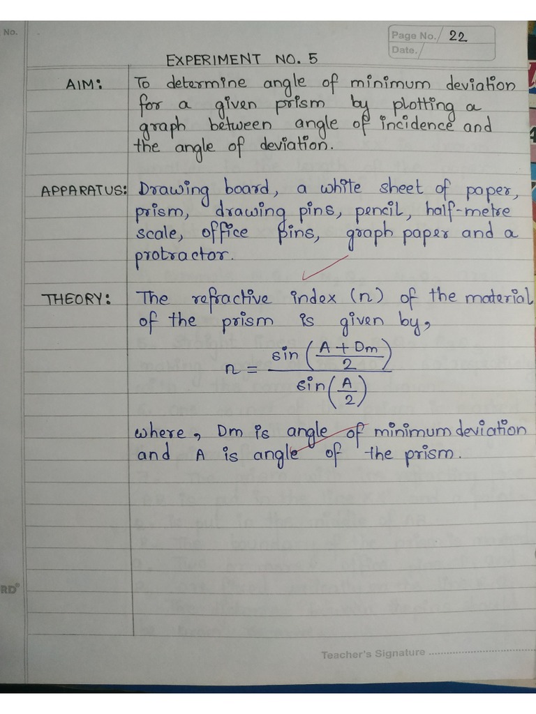 Exp No. 5, Physics | PDF