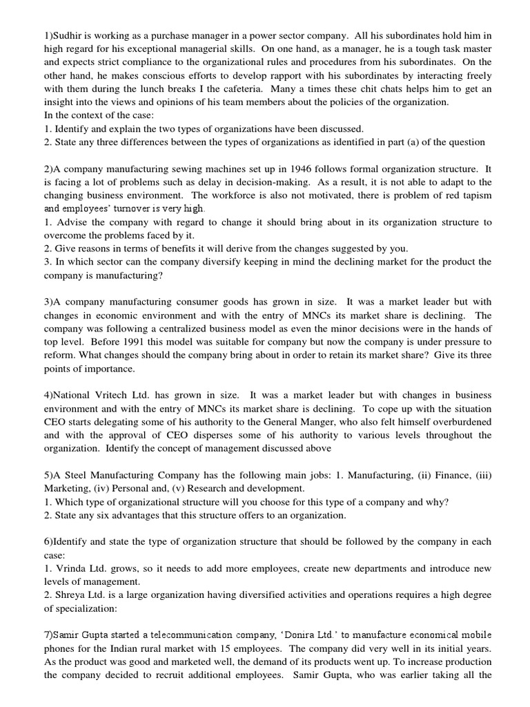 Case Study | PDF | Market (Economics) | Communication