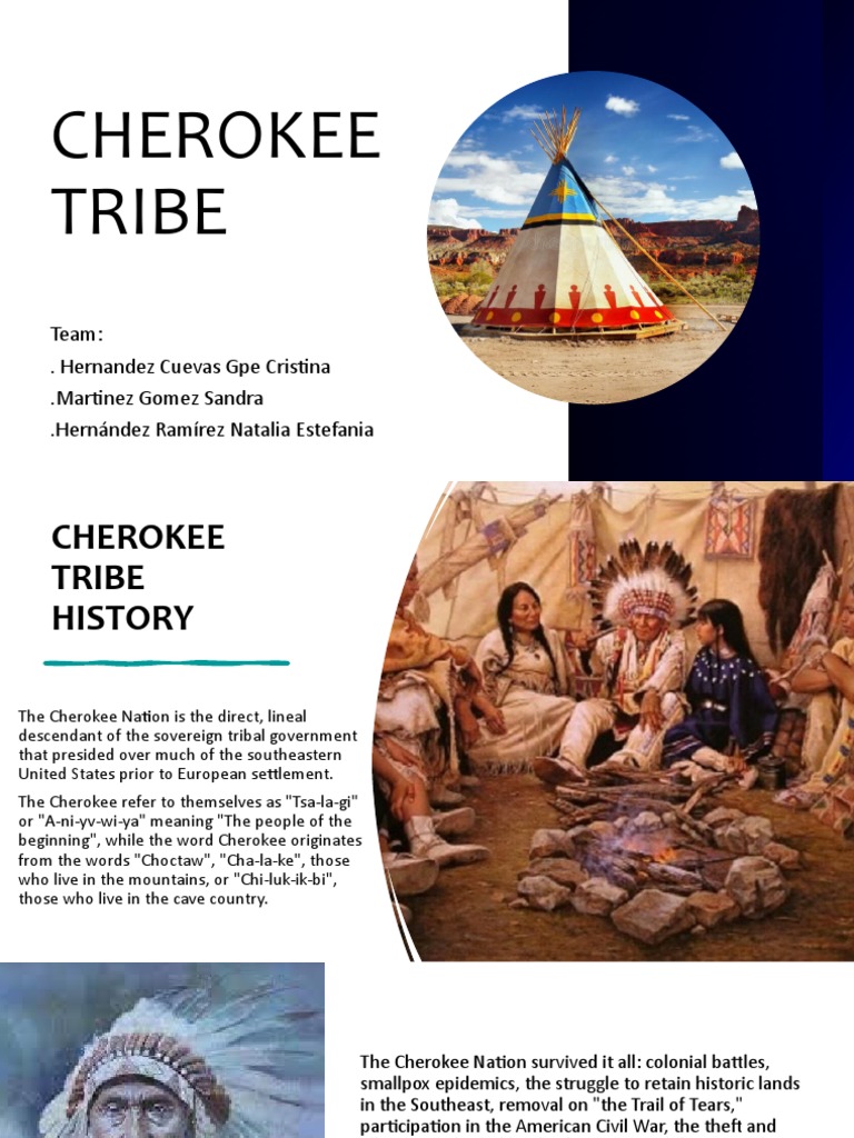 Cherokee Tribe | PDF | Cherokee | Oklahoma