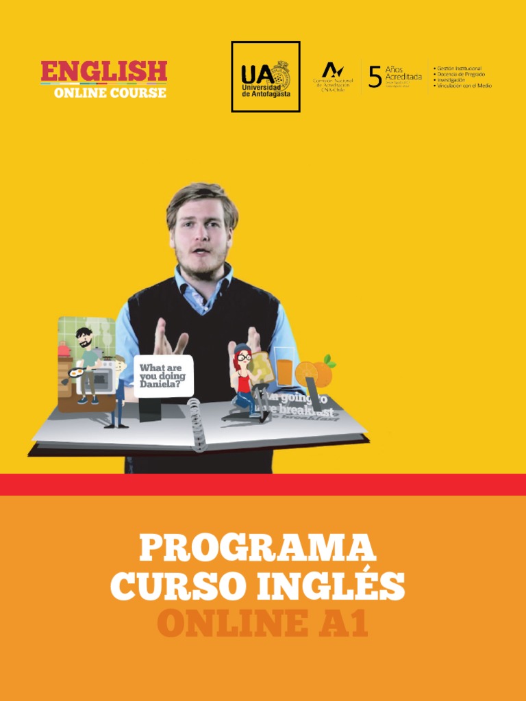 Programa Curso Online Ingles A1 | PDF | Plan de estudios | Comunicación ...