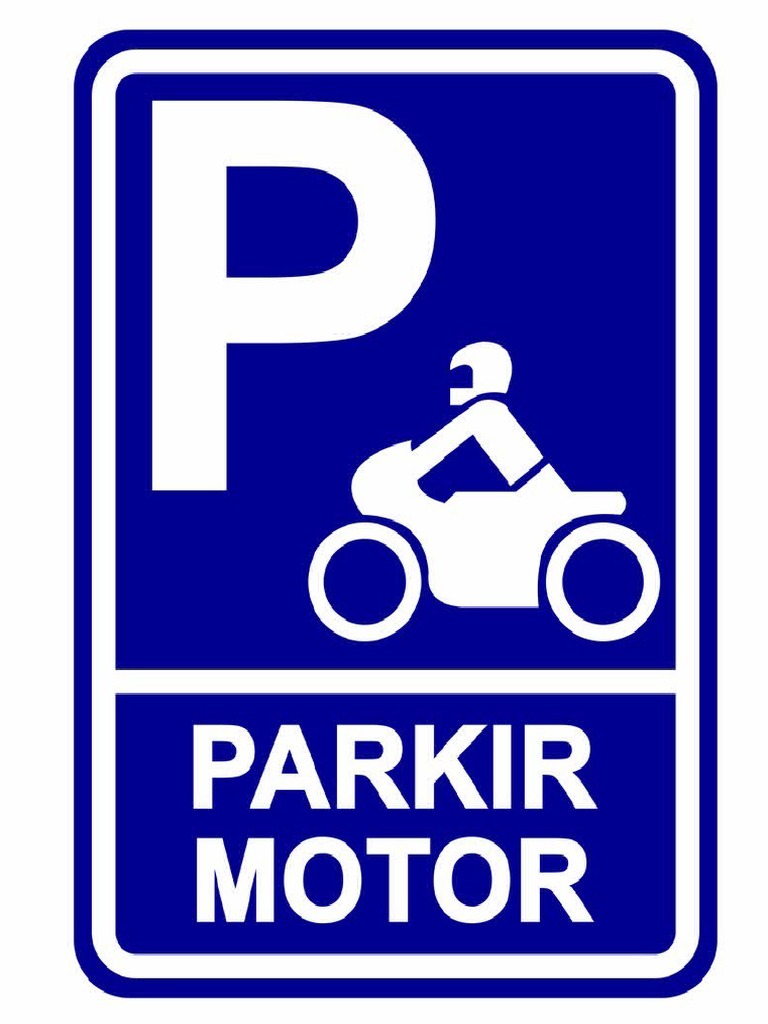 Tanda Parkir Motor | PDF