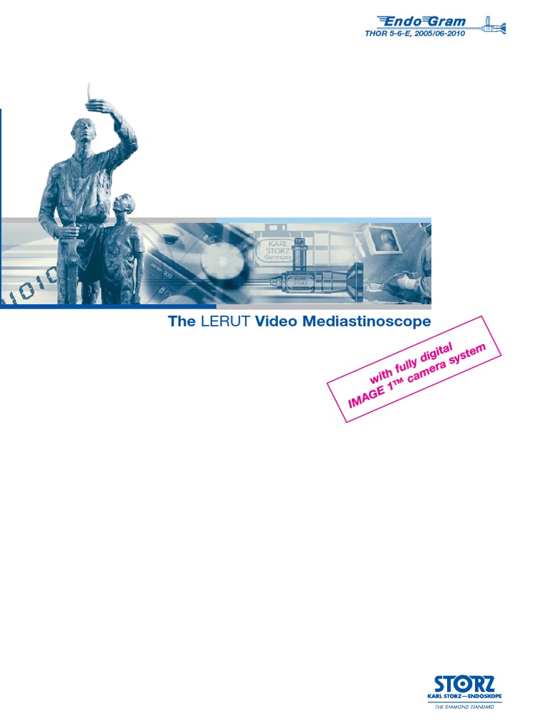 Endogram Lerut Mediastinoscope | PDF | Technology & Engineering