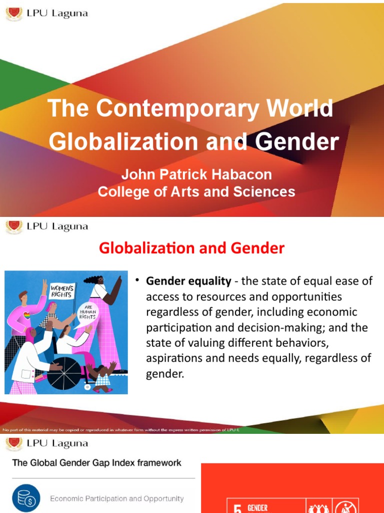 Globalization's Impact on Gender Equality | PDF | Globalization | Gender