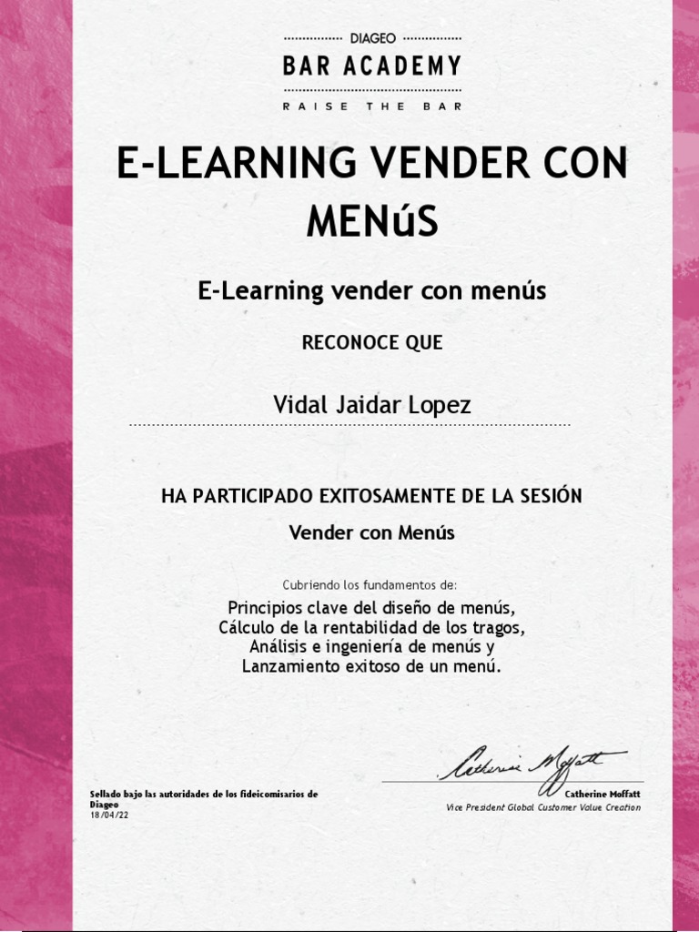 Elearning Vender Con Menus 2 | PDF