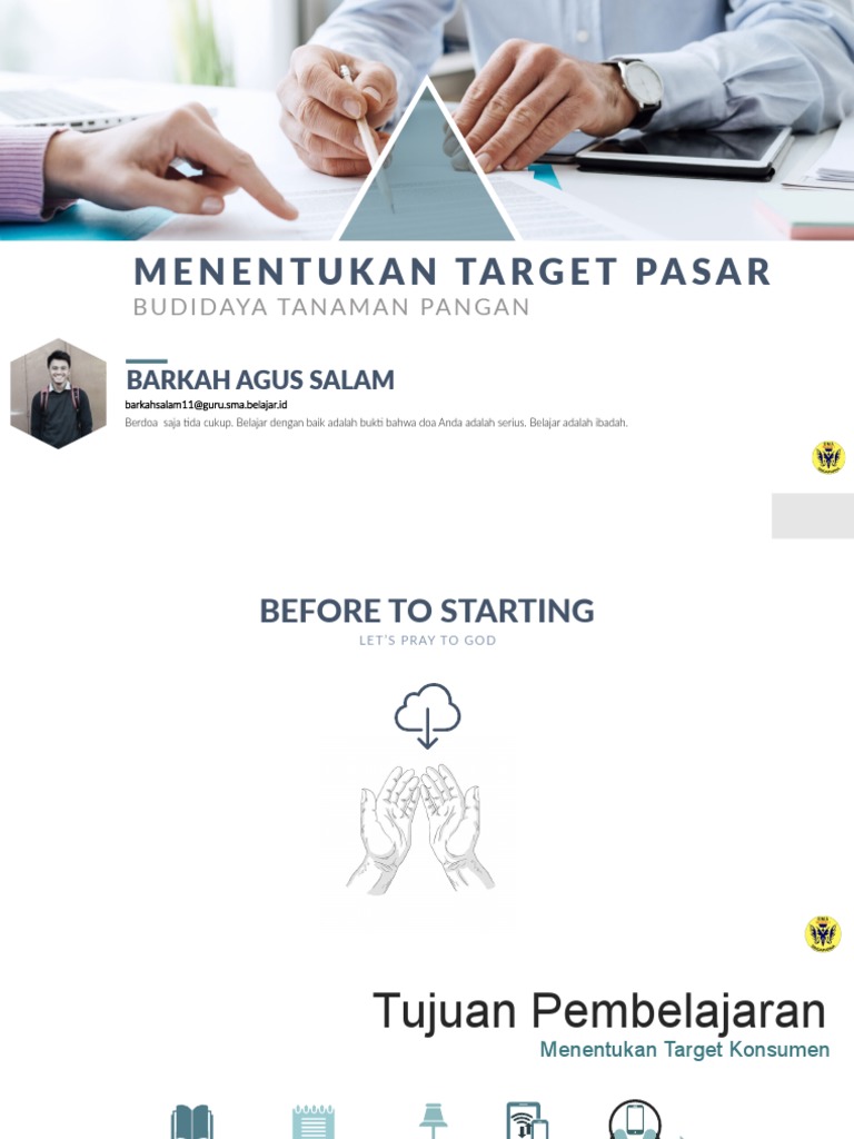 Materi Menentukan Target Konsumen | PDF | Karier & Perkembangan