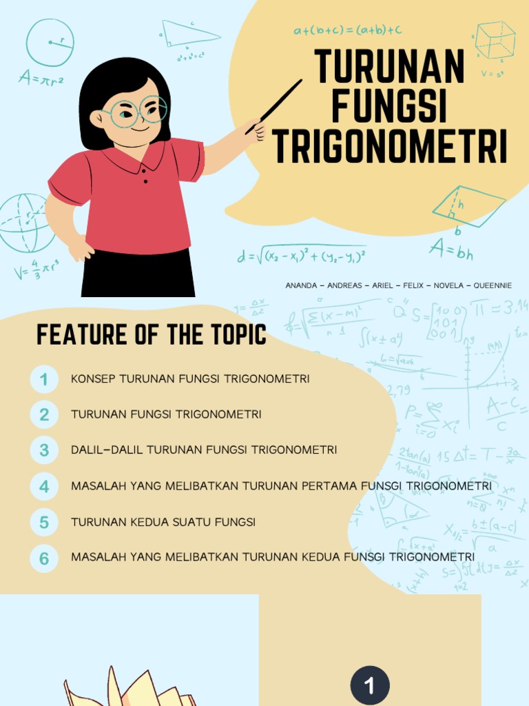 Turunan Fungsi Trigonometri dan Contoh | PDF