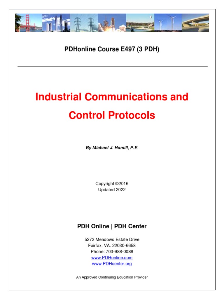 Industrial Comunications And Control Protocols Pdf Computer Network