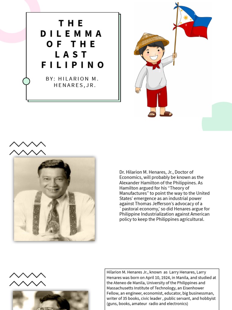The Dilemma of The Last Filipino | PDF | Philippines | Microsoft Power ...