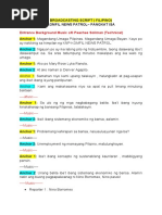 Radio Broadcasting Tagalog Script | PDF