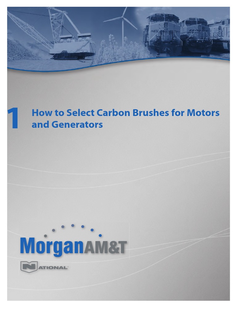 How To Select Carbon Brushes For Motors and Generators | PDF | Friction ...