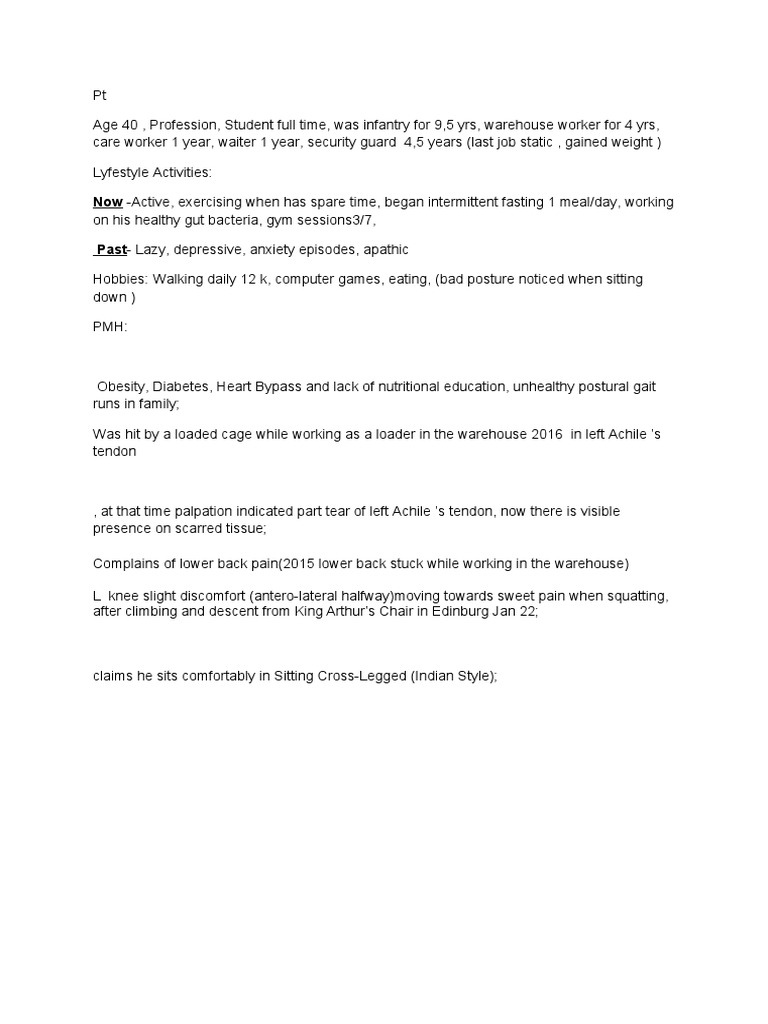 Anteverted Hip | PDF | Knee | Foot