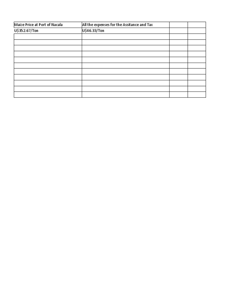 Tabela General | PDF