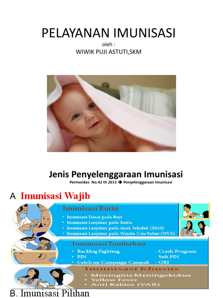 Panduan Pelayanan Imunisasi | PDF