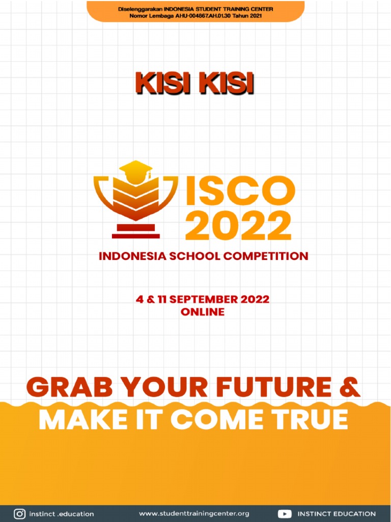 Kisi-Kisi Isco 2022 | PDF