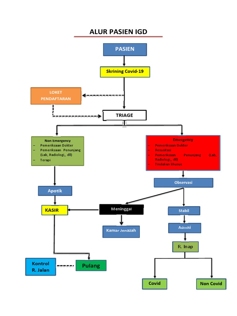 Alur Pasien Igd | PDF