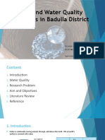 Water Quality Analysis Report | PDF | Water Quality | Ph