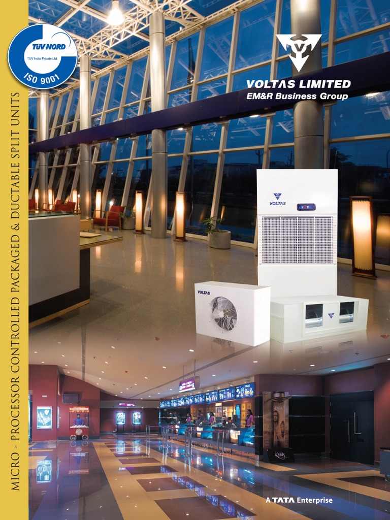Voltas Ductable and Packaged Units | PDF