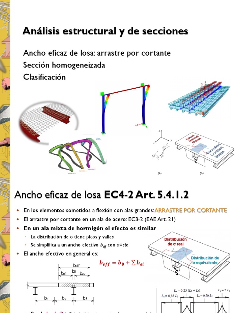 Introducción A Estructuras Mixtas 2 (Análisis de Secciones) | PDF ...