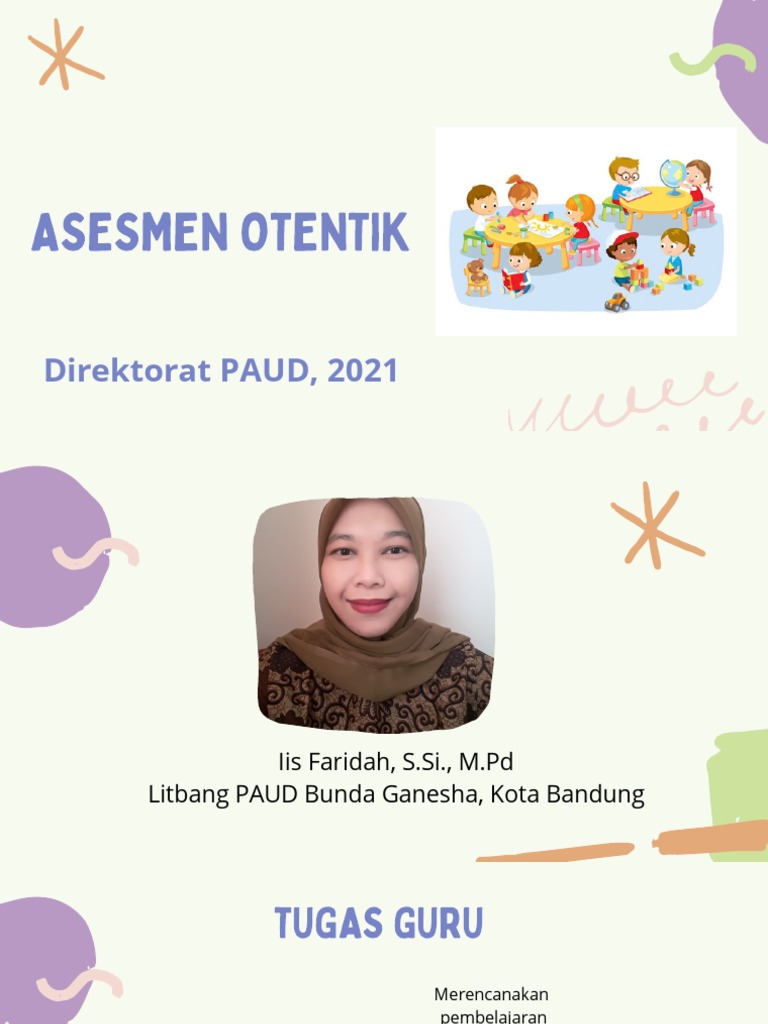 Materi Bimtek - Asesmen Otentik Bu IIS | PDF