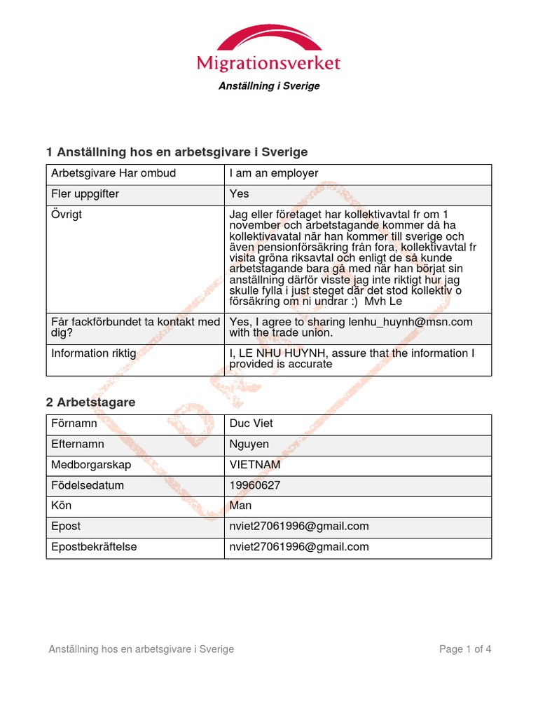 Anst Llning I Sverige Summary | PDF