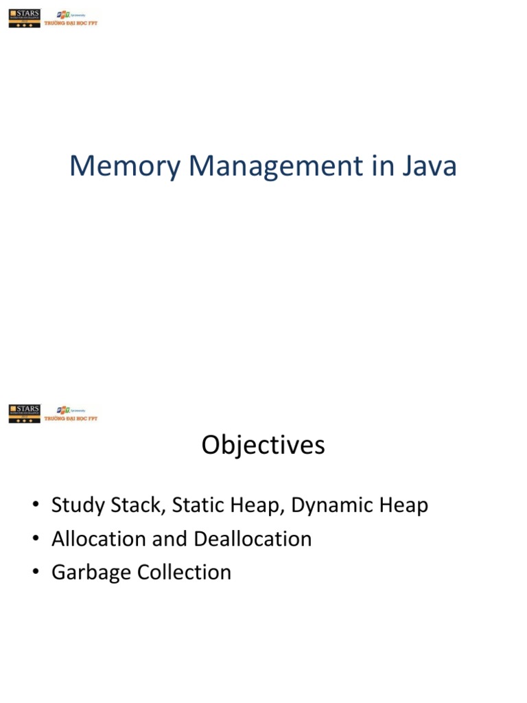 Java Memory Management and Garbage Collection | PDF | Java (Programming Language) | Variable ...