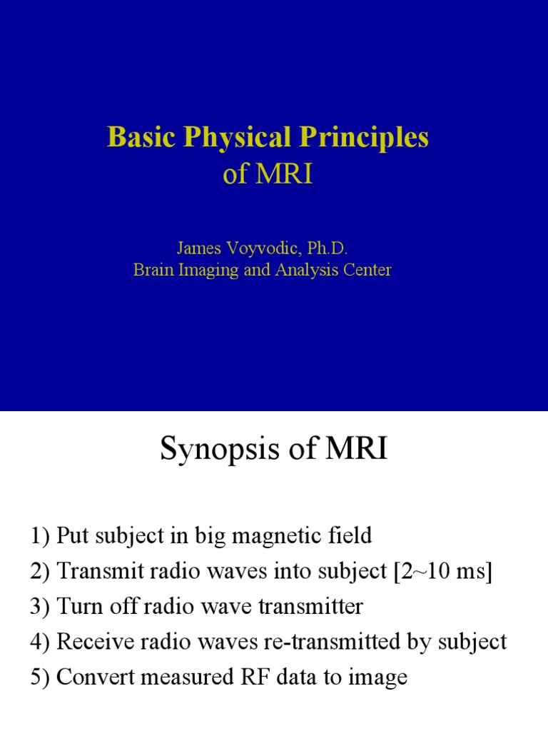 Mri 1 | PDF | Magnetic Resonance Imaging | Nuclear Magnetic Resonance