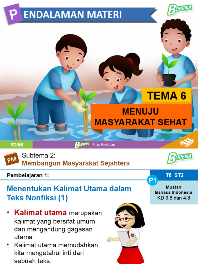 Bupena 6C Tema 6 Subtema 2 | PDF