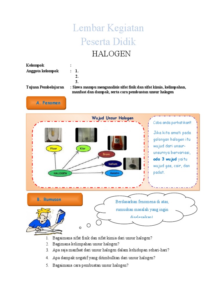 Dampak dan Manfaat Unsur Halogen | PDF