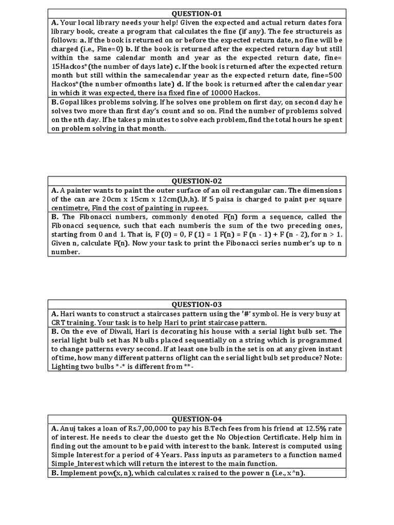 CTSD Lab Exam-1 Questions | Download Free PDF | Interest | Computer ... CTSD Lab Exam-1 Questions | Download Free PDF | Interest | Computer ...