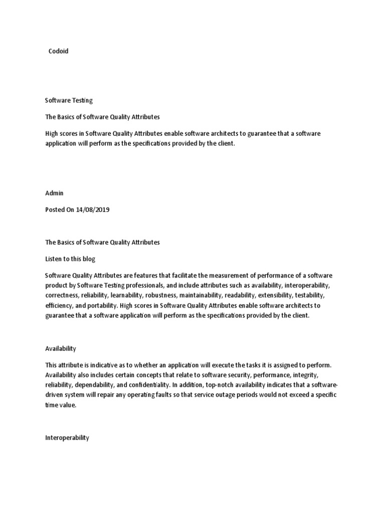 Codoid-WPS Office | PDF | Software Quality | Software Testing