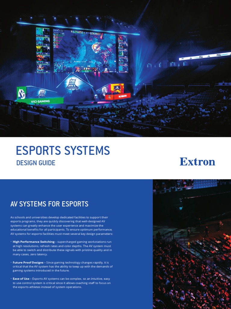 Esports Systems Design Guide - Revb1 | PDF | Hdmi | Graphics Processing ...