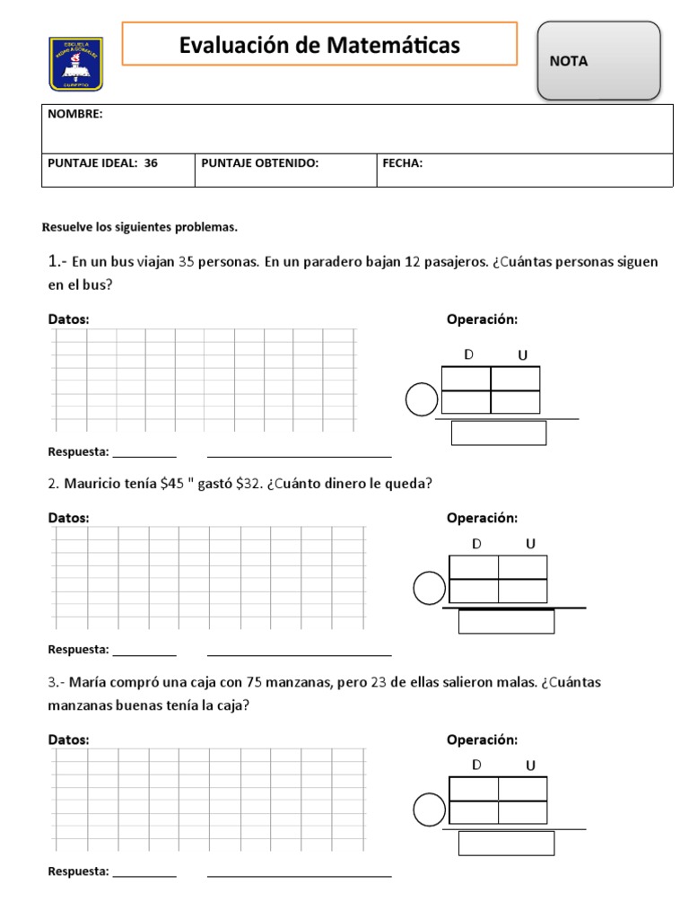 Guía de Aprendizaje Resolución de Problemas | PDF