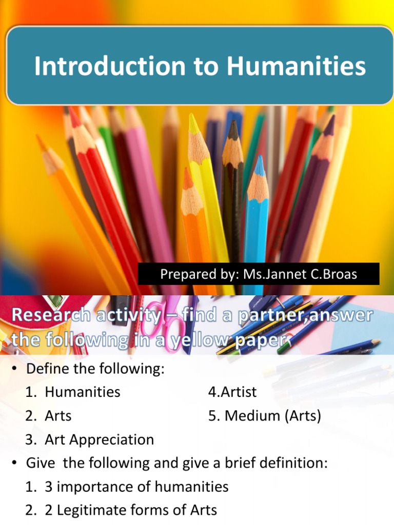 Unit 1 - Introduction To Humanities | PDF | The Arts | Beauty